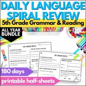 5 Morning Work Ideas for 3rd, 4th, & 5th Graders to Boost Daily ...