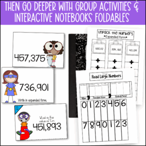 Place Value thru Millions Unit - 4th Grade Math - Curious Classroom ...