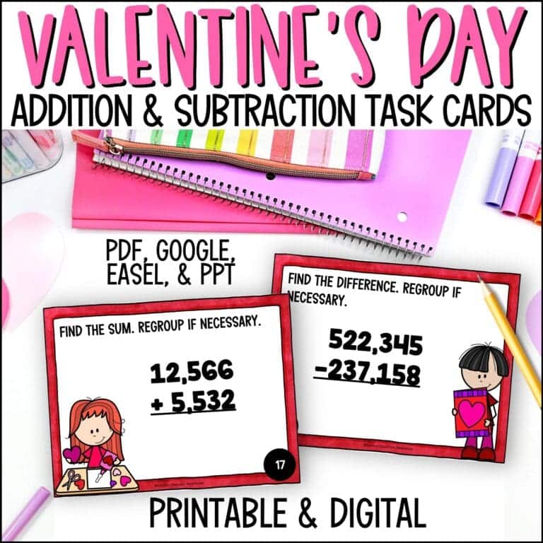 Subtraction – Curious Classroom Adventures
