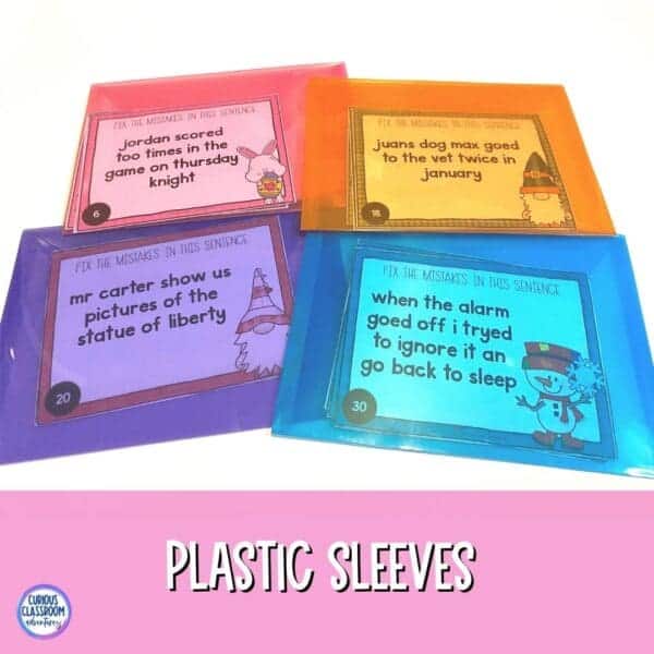 5 Ideas for Keeping Your Task Cards Organized - Curious Classroom ...