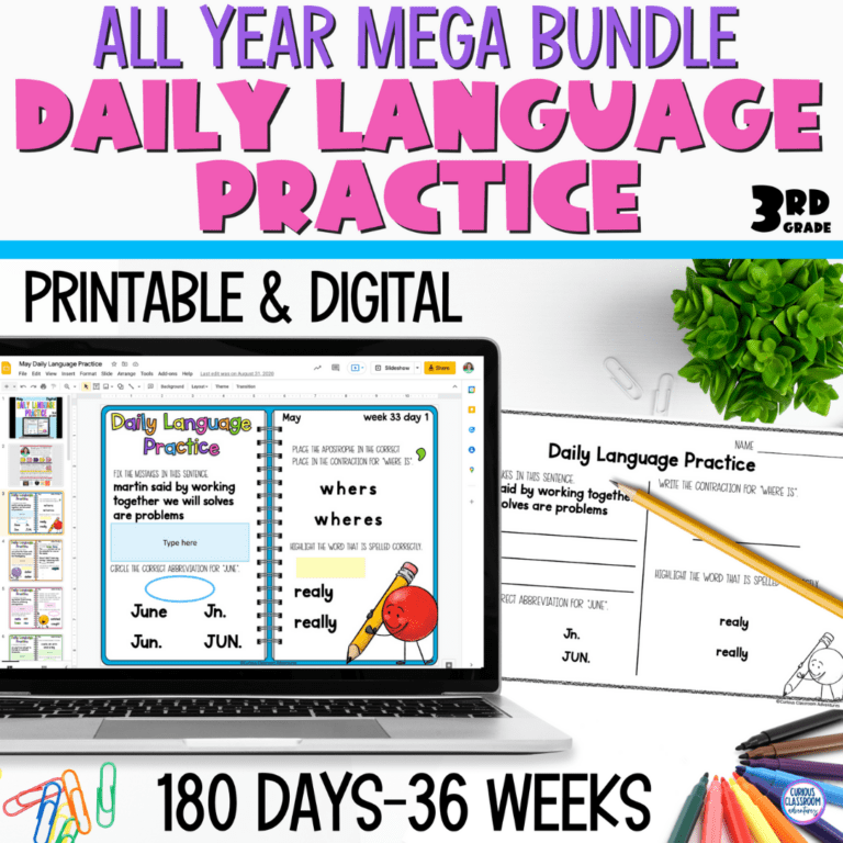 Rev Up Your Routine with Daily Language Reviews! - Curious Classroom ...