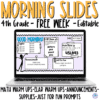 How to Plan Morning Meeting Activities For the Whole Year in 5 Minutes ...