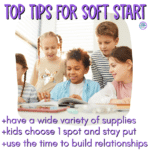 Soft Start ideas for Upper Elementary (and why a soft start is so great ...