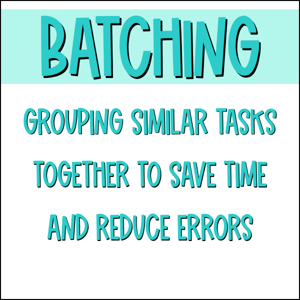 Batch Your Lesson Planning: A Solution for Overworked Elementary ...