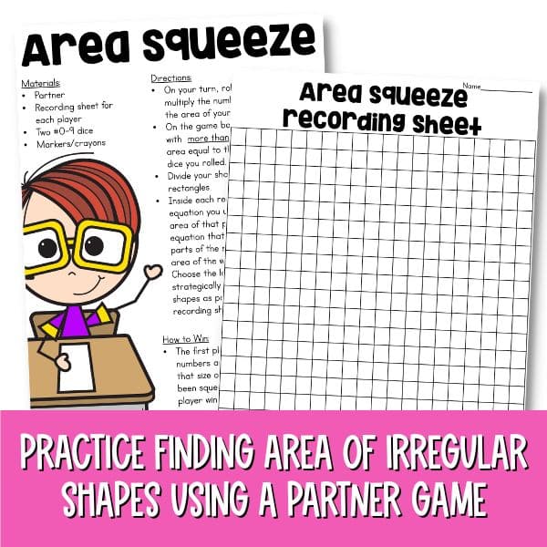 Mastering Area of Irregular Shapes: A How-to Lesson Plan for Area ...
