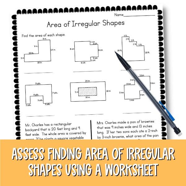 Mastering Area of Irregular Shapes: A How-to Lesson Plan for Area ...
