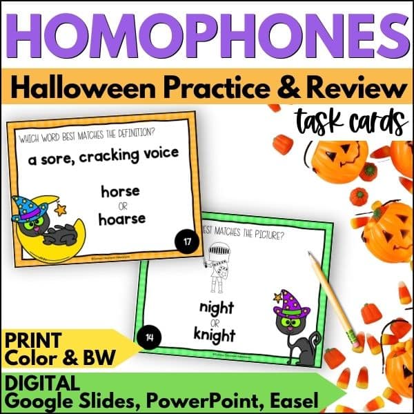 5 Fun and Creative Homophone Activities for Upper Elementary ELA ...