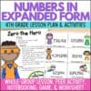 Mastering Expanded Form Numbers Through the Millions Place: A Fun Place ...