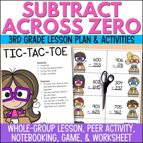 Subtract Across Zeros Made Simple: Fun Games, Tips, and Hands-On Ideas ...